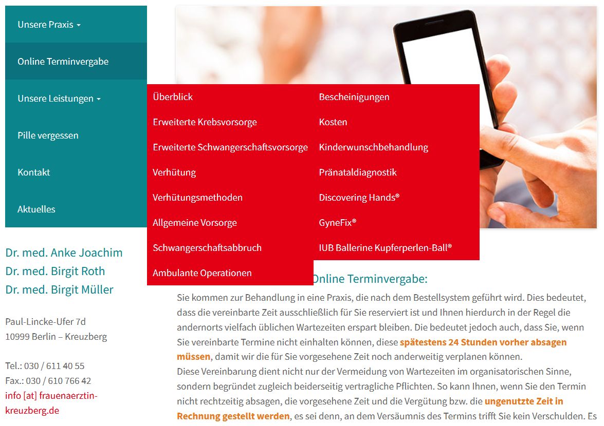 Anke Joachim/Birgit Roth/Birgit Müller – Berlin – Menschenreche.online
